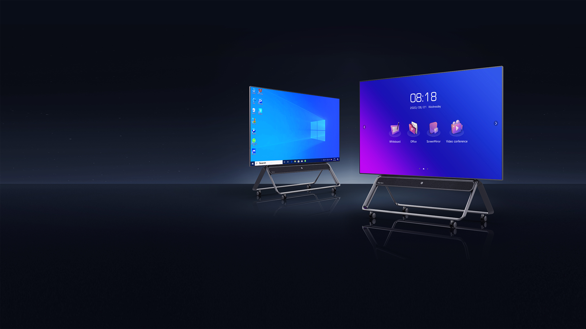 135'' all-in-one LED Interactive Board Wholesale | Horion